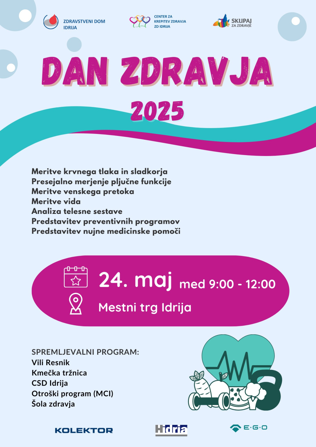 Prihaja Dan zdravja 2025 – Občina Cerkno